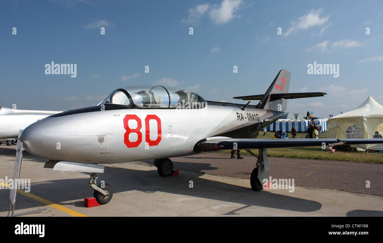 Yakovlev Yak-30 (The international aerospace salon MAKS-2009 Stock ...