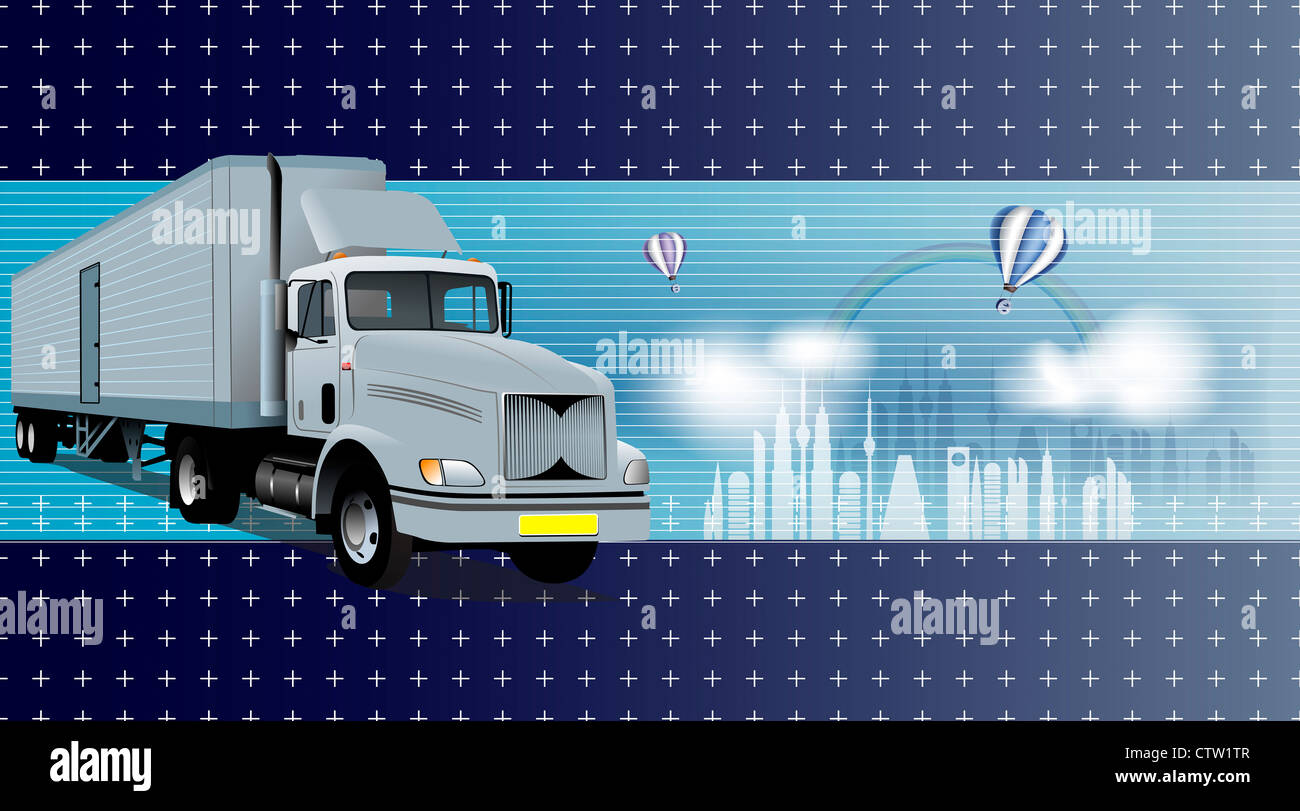 Logistics background hi-res stock photography and images - Alamy