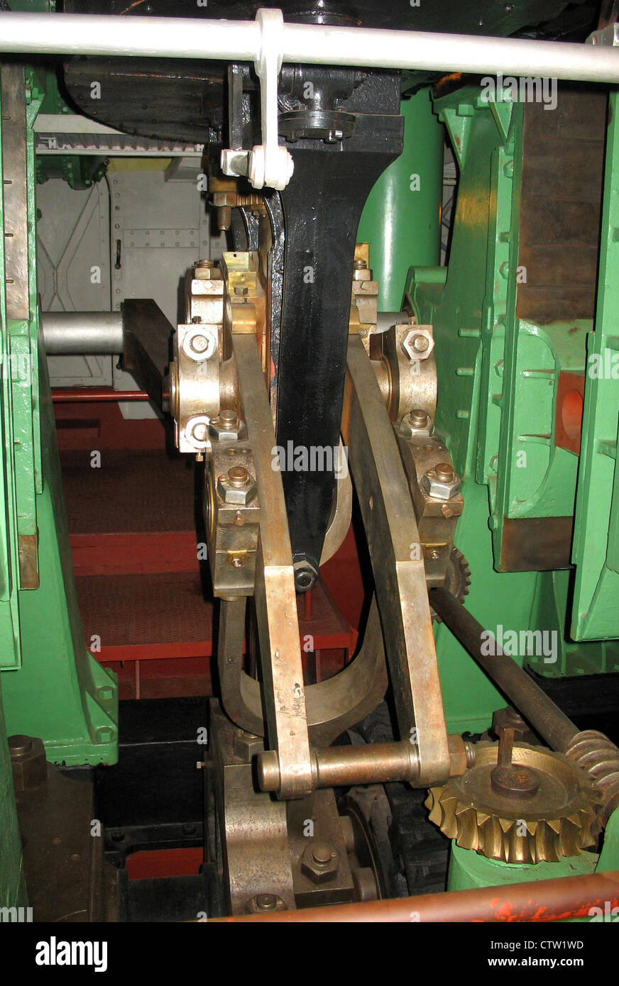 Steam engine of the cruiser Aurora Stock Photo - Alamy