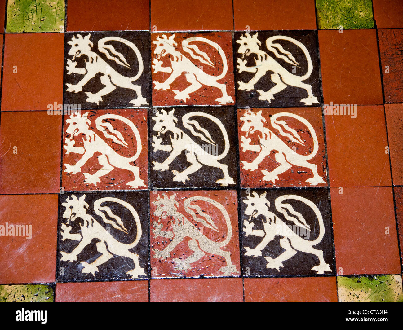 Georgian floor tiles hi-res stock photography and images - Alamy