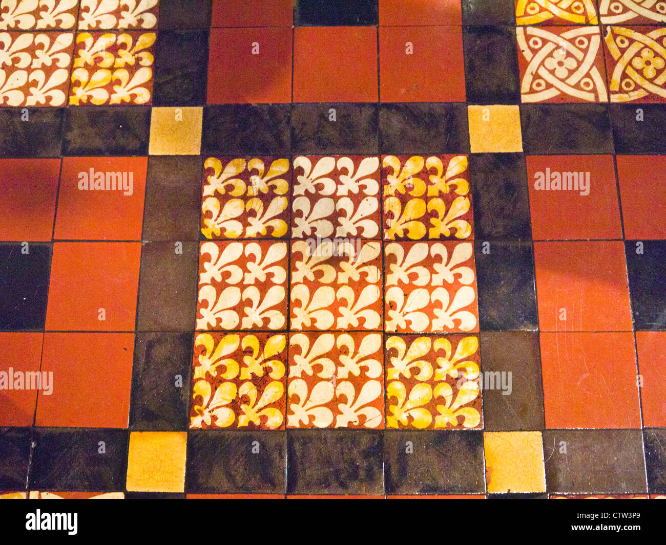 Georgian floor tiles hi-res stock photography and images - Alamy