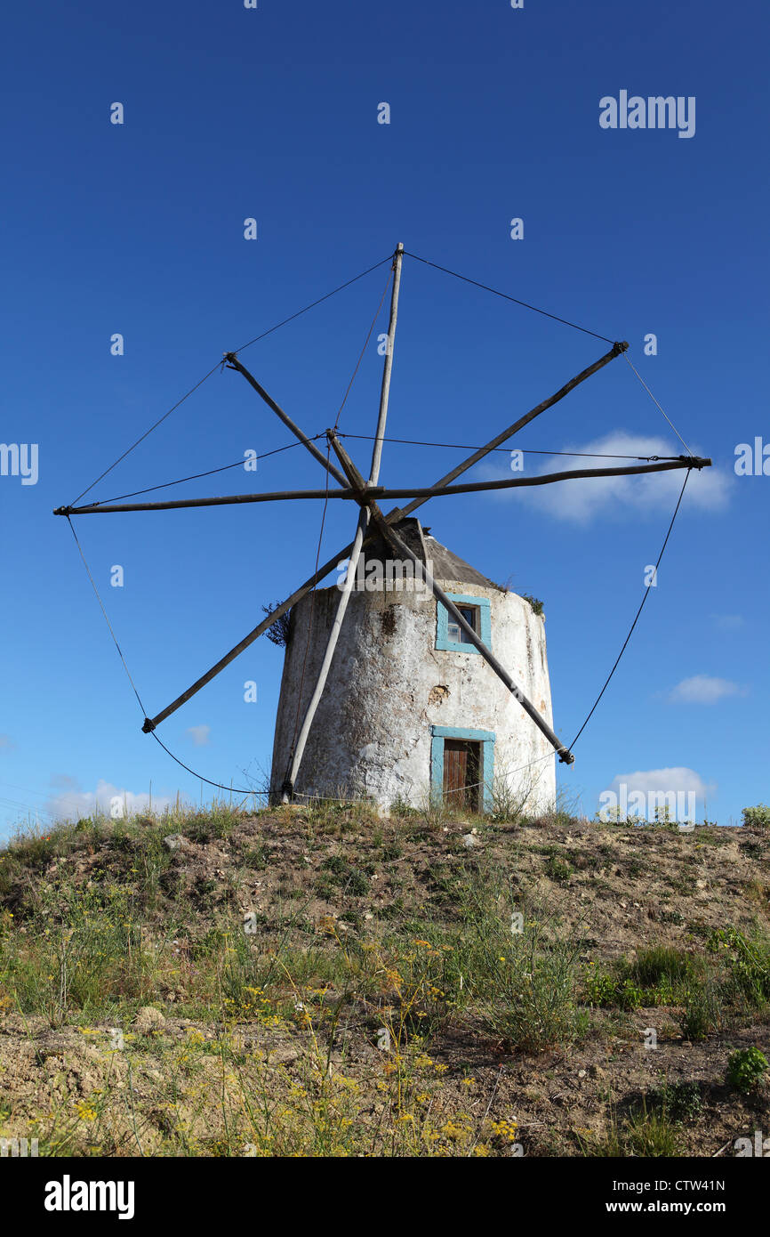 Portuguese windmill hi-res stock photography and images - Alamy