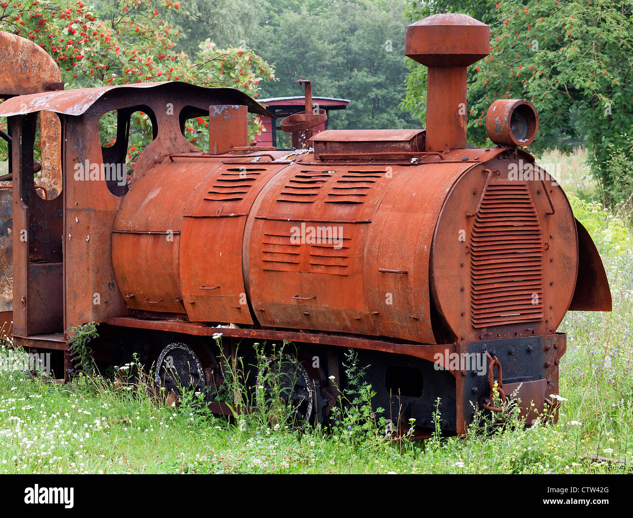 Burnt train hi-res stock photography and images - Alamy