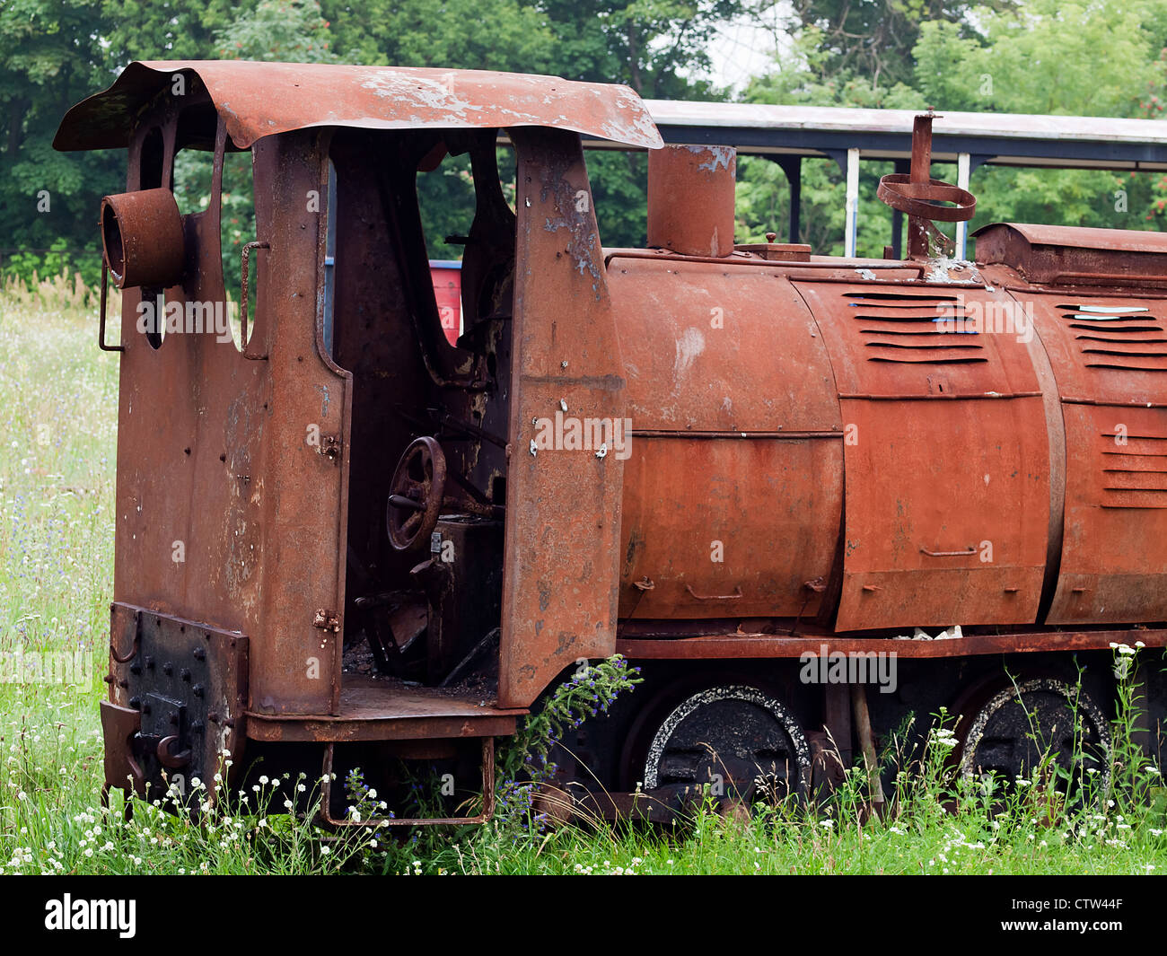 Burnt train hi-res stock photography and images - Alamy