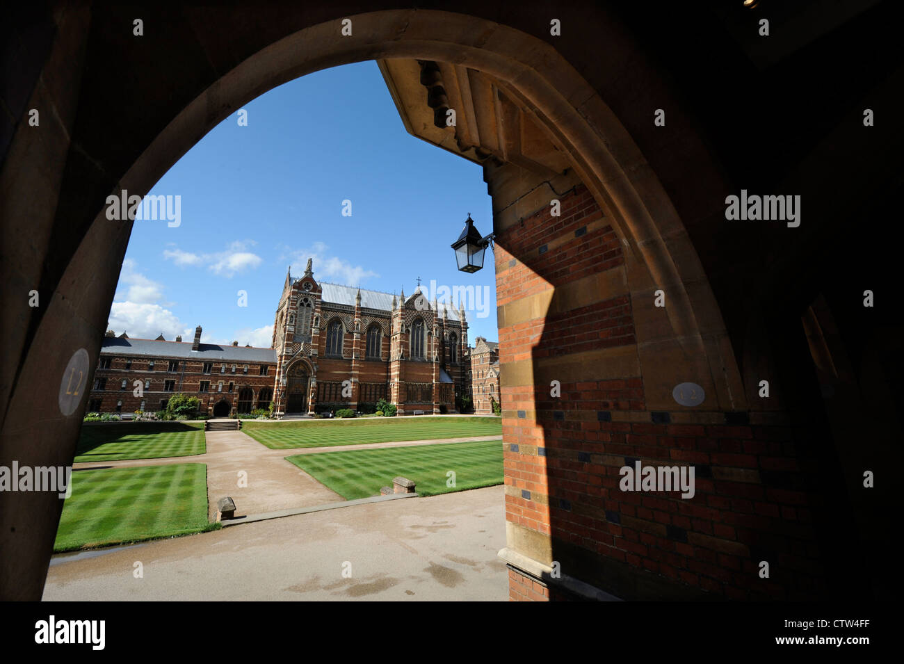 Keble College at Oxford University UK Stock Photo - Alamy