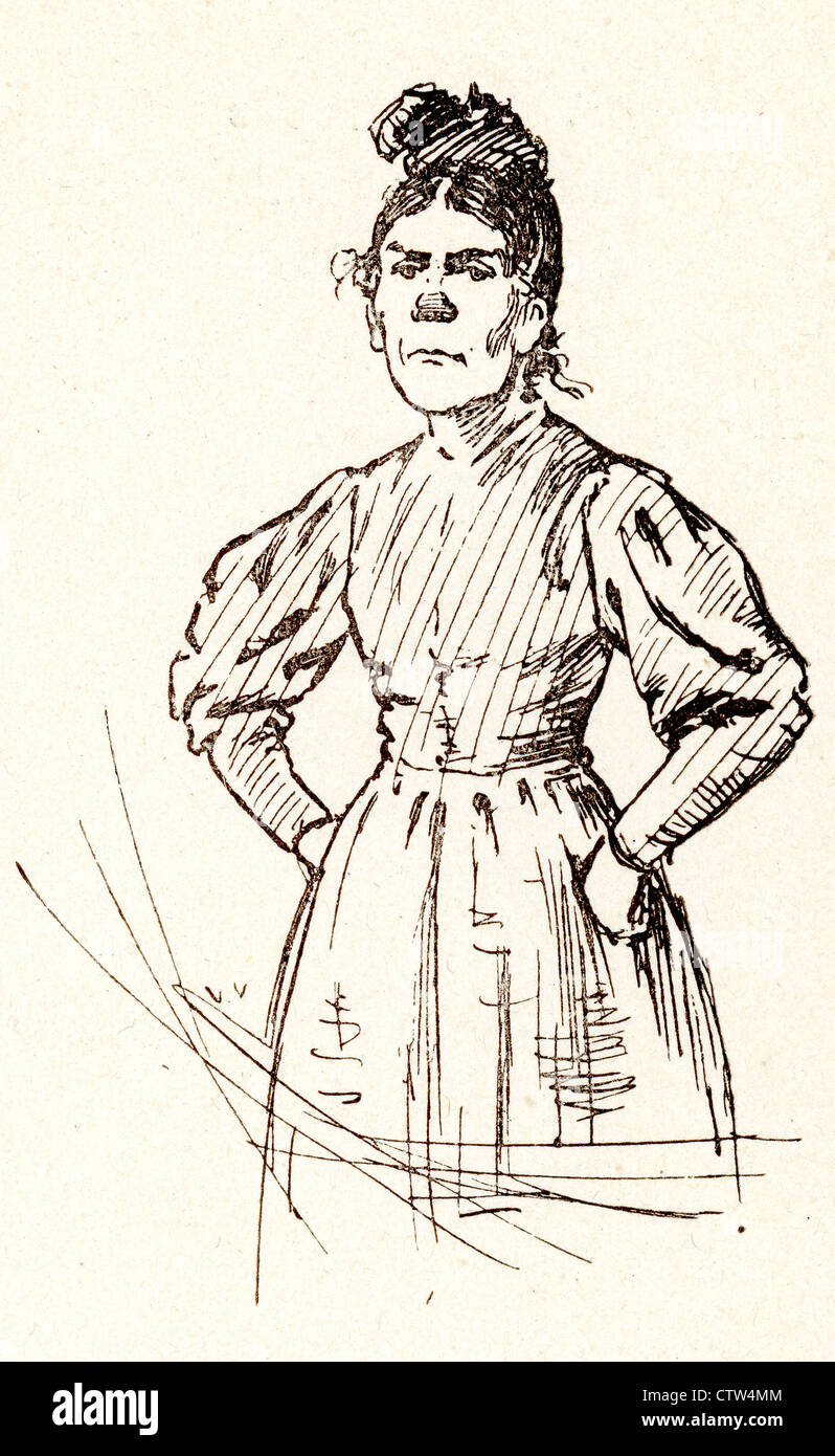 Miss Sarah ('Sally') Brass from the Old Curiosity Shop by Charles ...