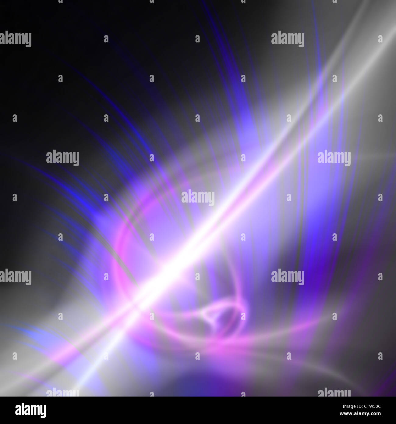 This purple abstract design works as a powerful background or art ...