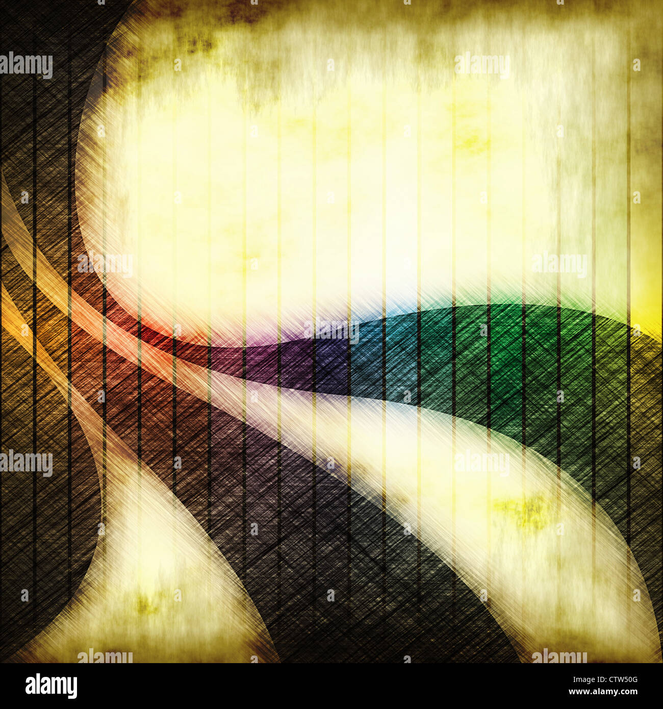 A grunge background of layout with flowing curves Stock Photo - Alamy