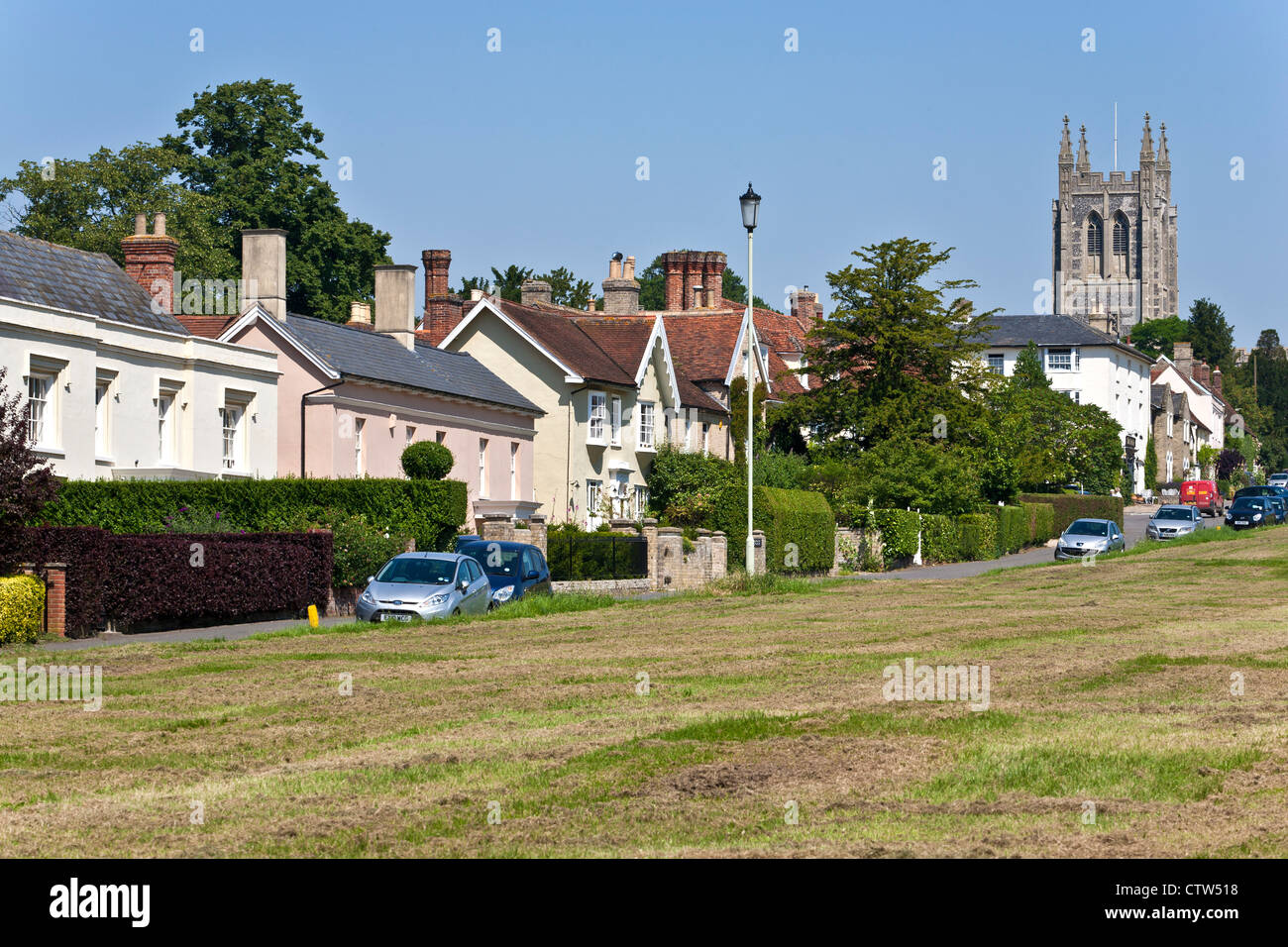 Long melford village green hi-res stock photography and images - Alamy