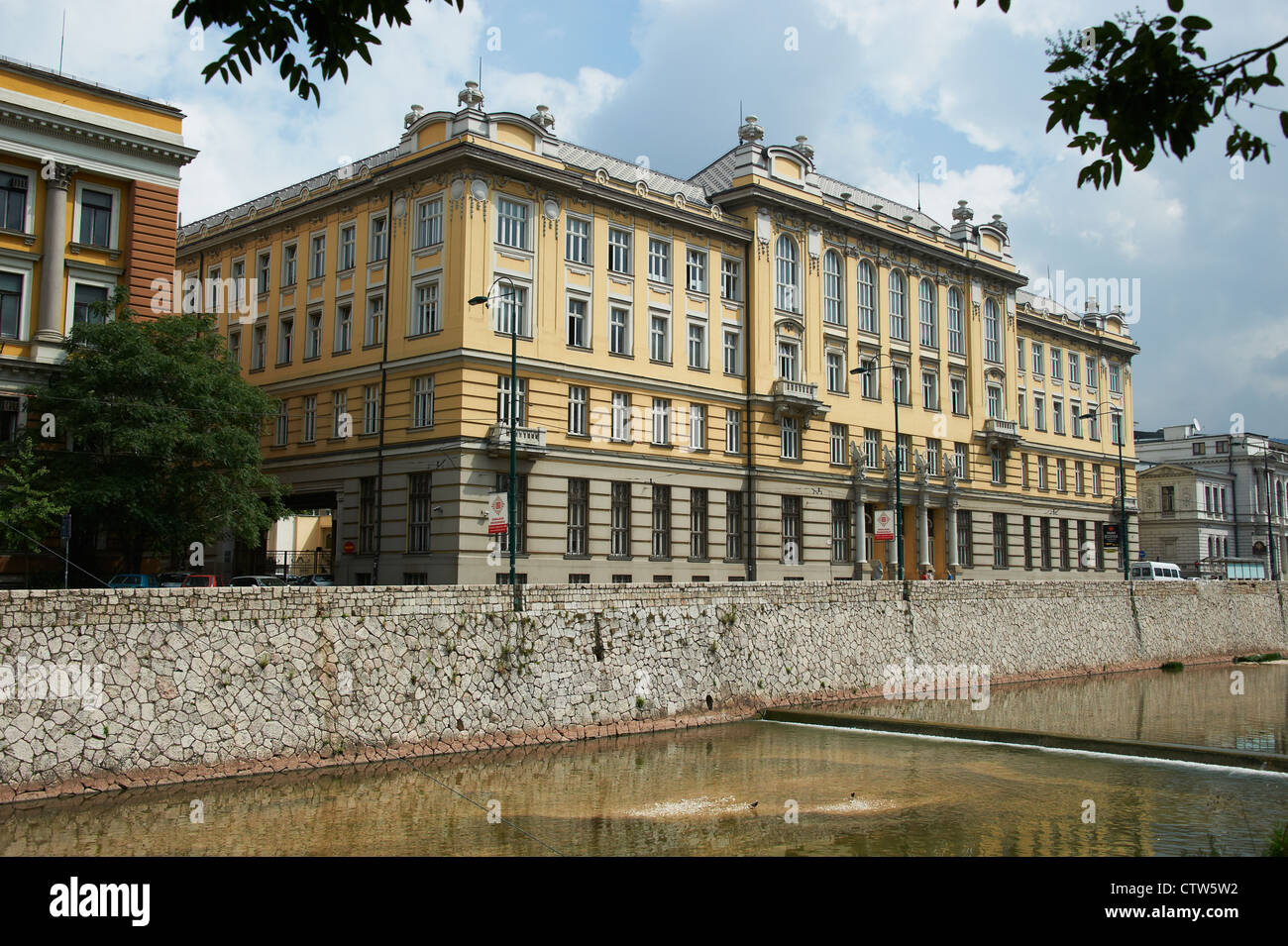 Central Post Office in Sarajevo designed by architect Josip Vancaš ...