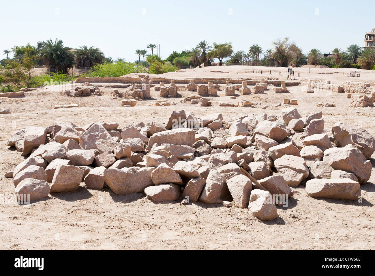 Ayla ruins in Aqaba, Jordan Stock Photo - Alamy