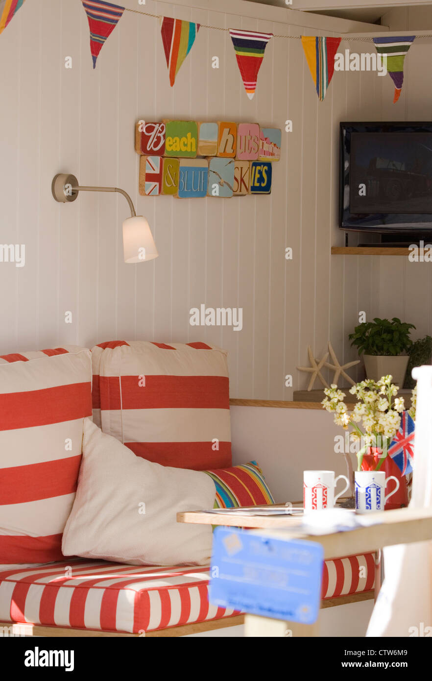 Inside a beach hut hi-res stock photography and images - Alamy