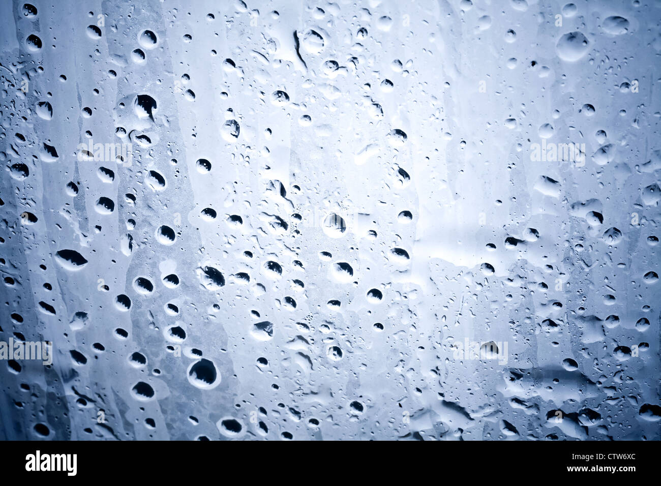 Greenhouse wall abstract texture with drops on the polyethylene Stock ...