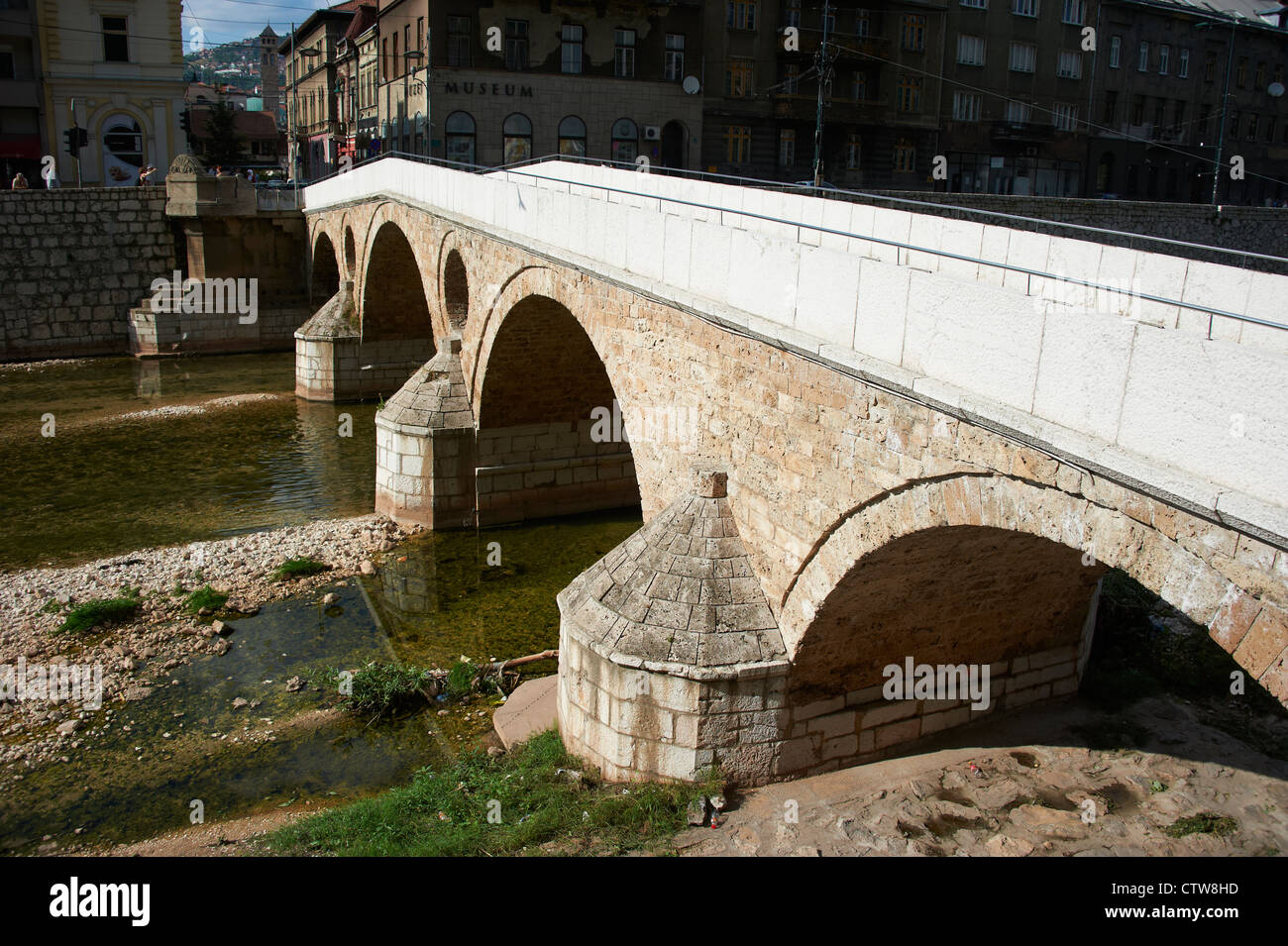 the Latin bridge, Sarajevo, where Serb nationalist Gavrilo Princip ...