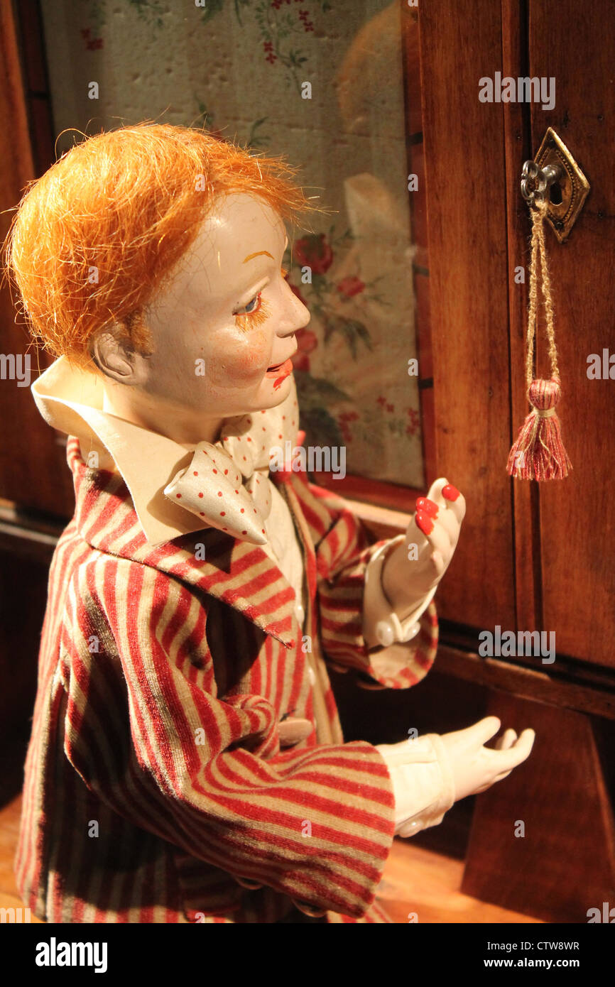 A motorised puppet from the Musée des Automates, La Rochelle, the ...