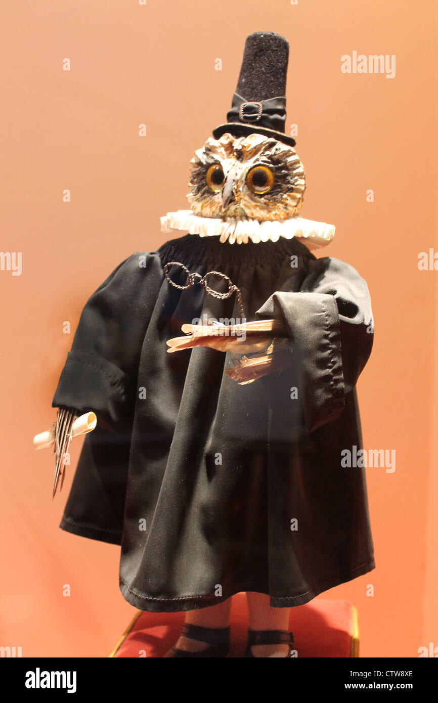 A motorised puppet from the Musée des Automates, La Rochelle, the ...