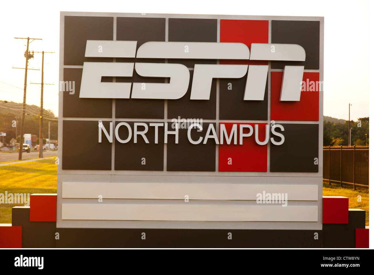 ESPN north campus building Stock Photo - Alamy