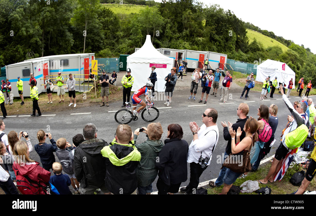 Womens Cycle Road Race at Box Hill 2012 Olympics Stock Photo - Alamy