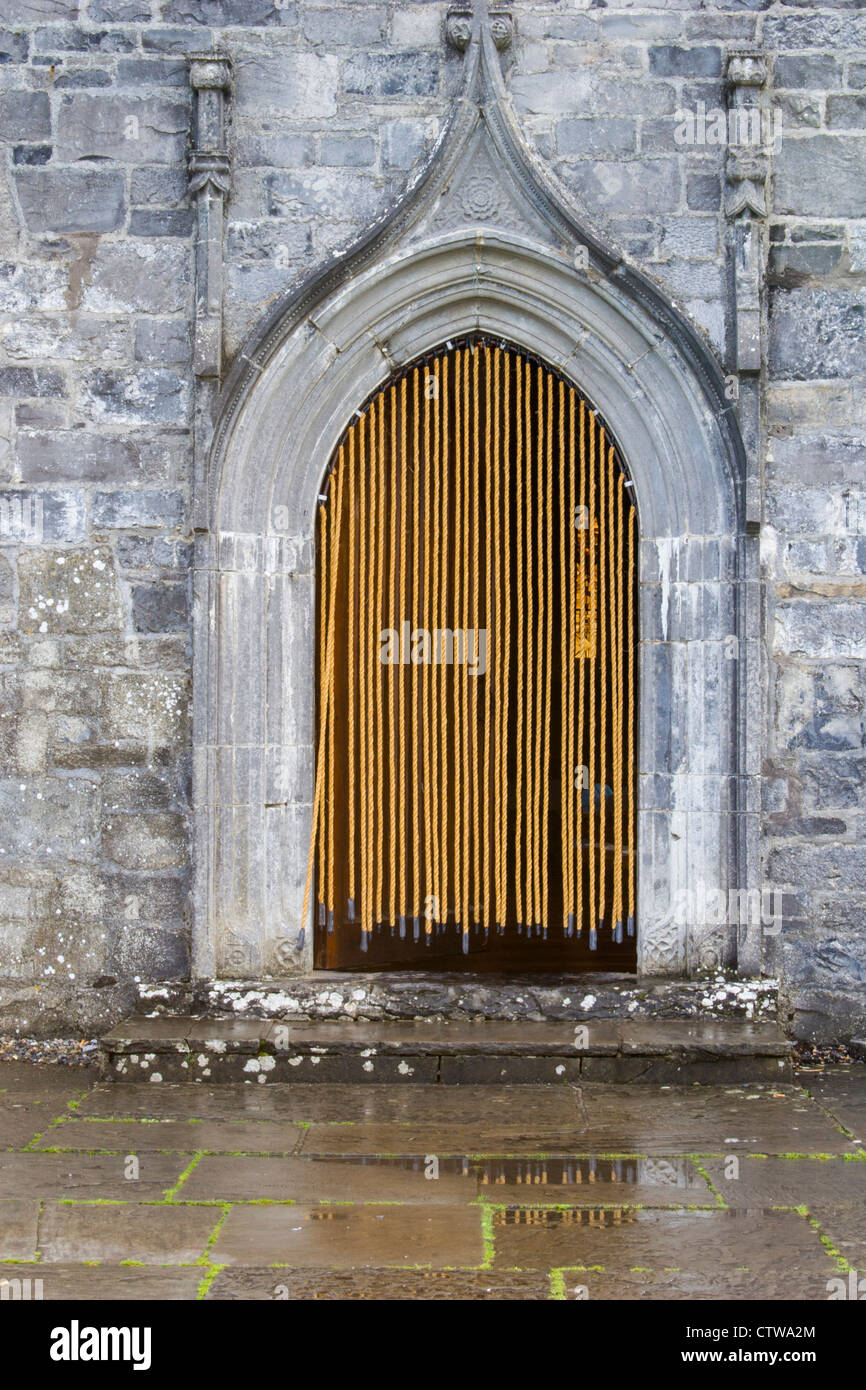Ballintubber Abbey in County Mayo, Ireland. Mass has been celebrated ...