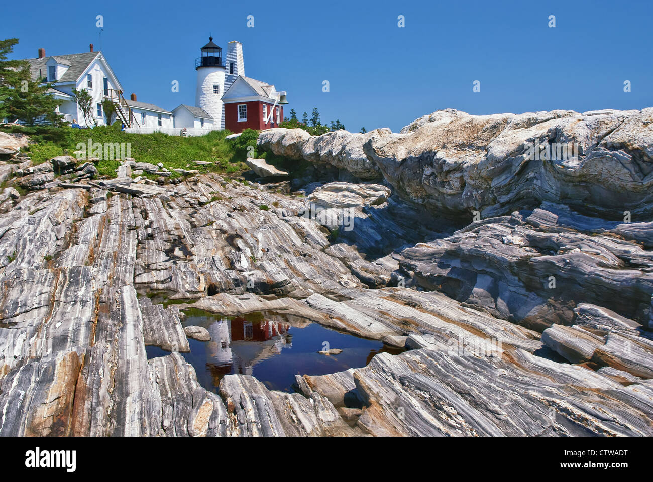 Rocky point lighthouse hi-res stock photography and images - Alamy