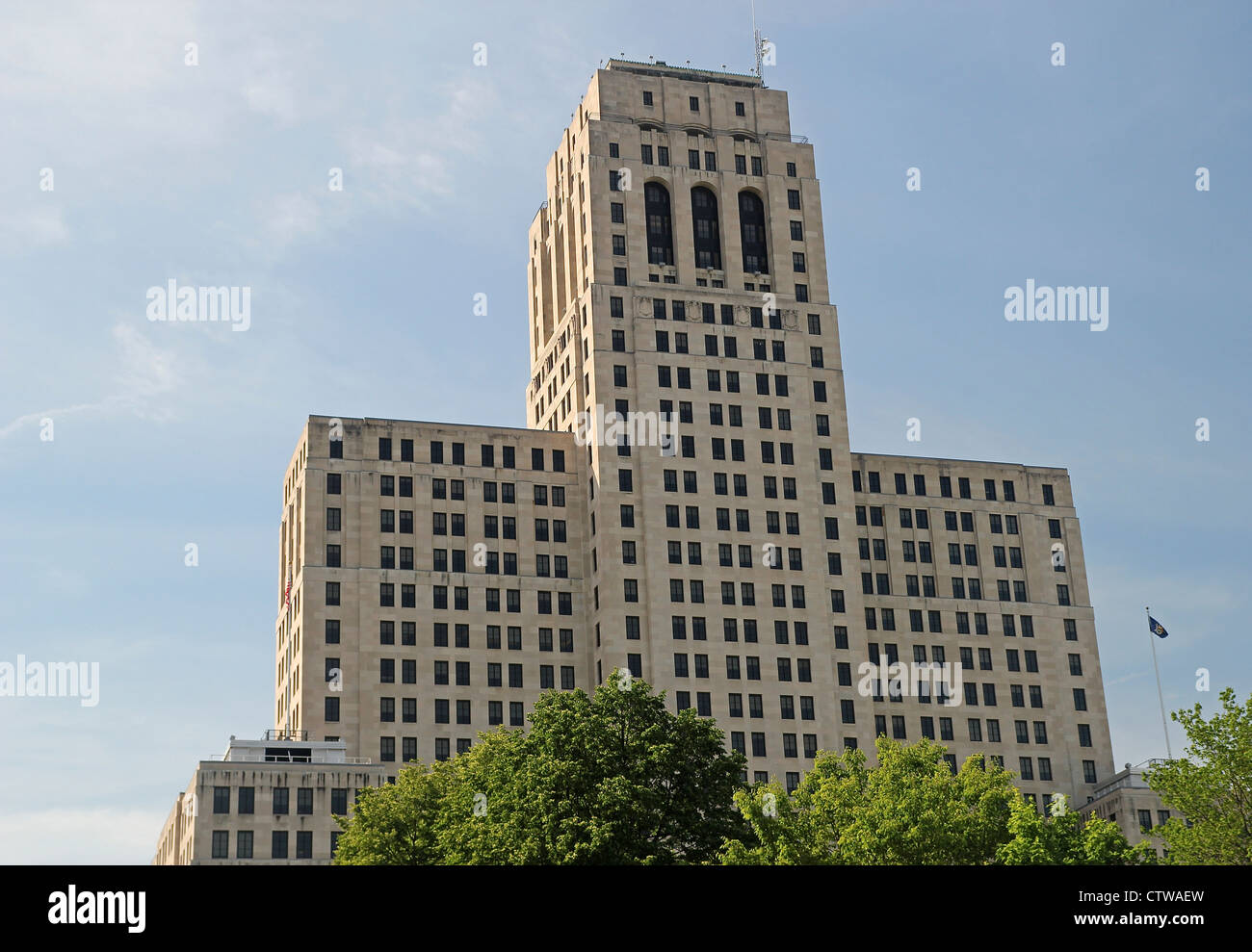 The Alfred E. Smith Building, Albany, New York (completed in 1928 Stock ...