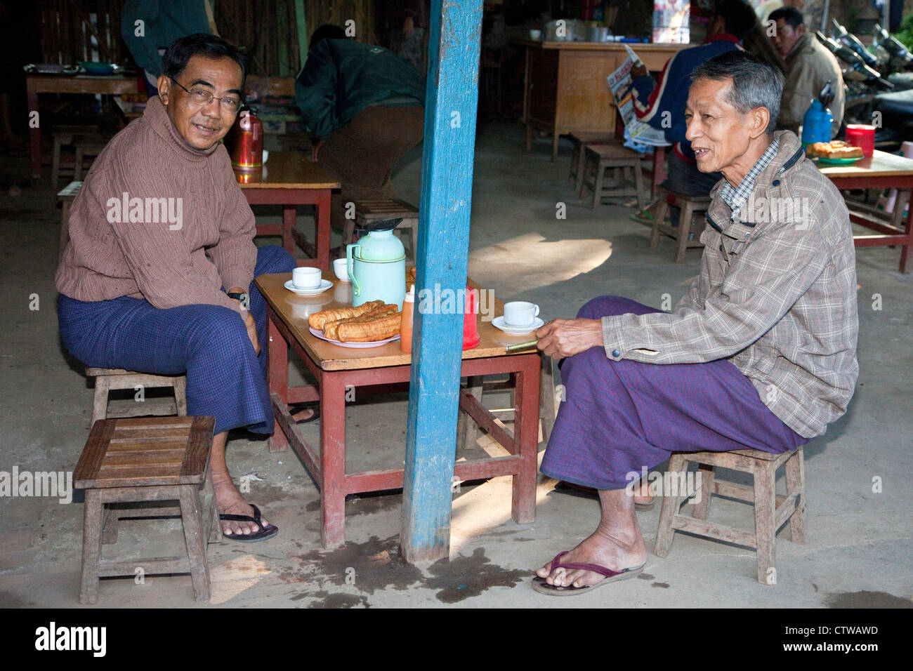 Myanmar tea hi-res stock photography and images - Alamy
