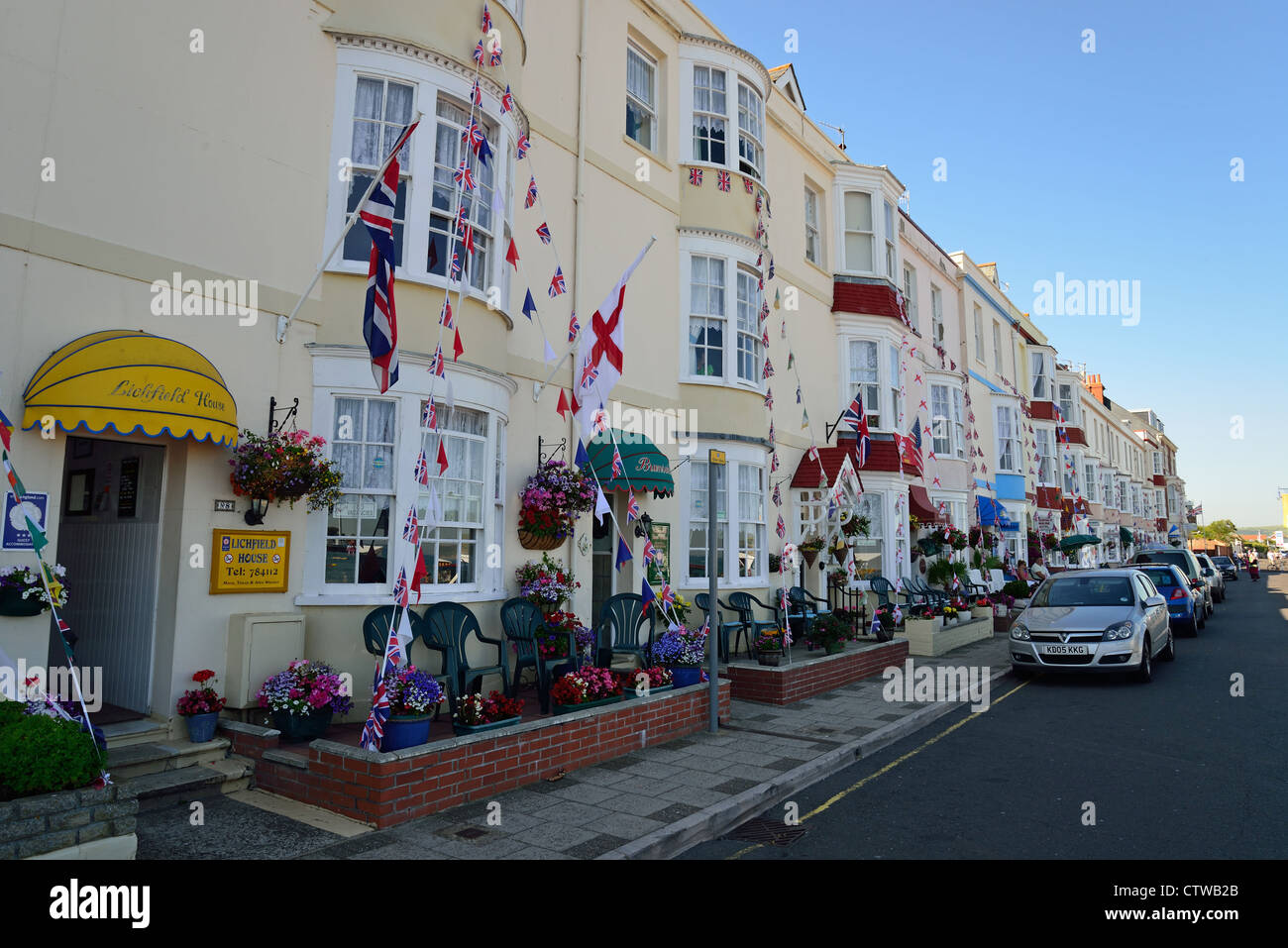 Brunswick terrace weymouth hi-res stock photography and images - Alamy