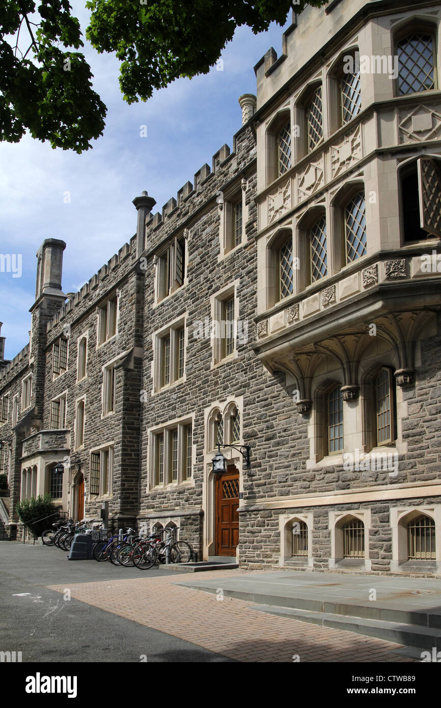 Princeton University College Residence Building Stock Photo - Alamy