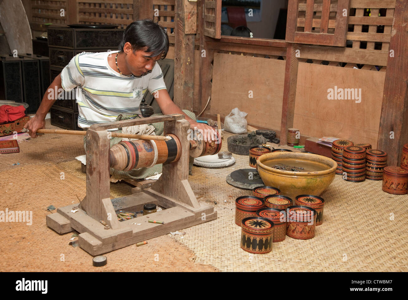 Burmese Lacquerware High Resolution Stock Photography and Images - Alamy