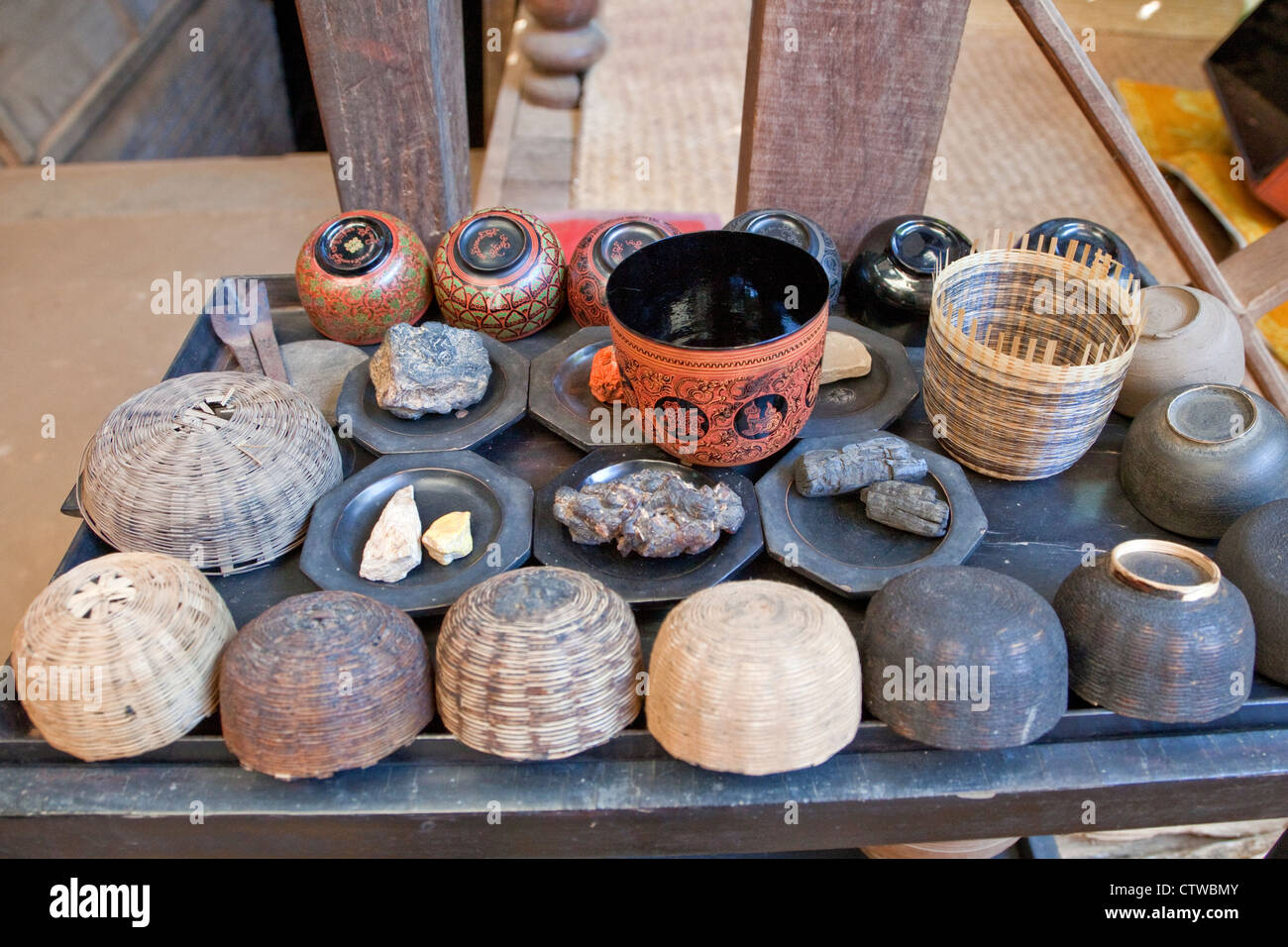 Burmese Lacquerware High Resolution Stock Photography and Images - Alamy