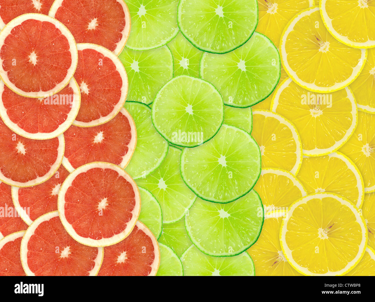 Abstract background of citrus slices. Closeup. Studio photography Stock ...