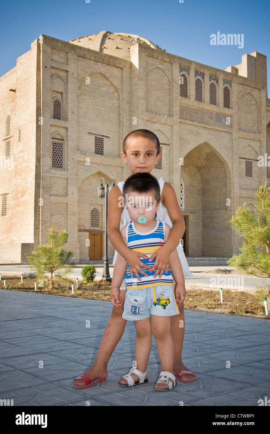 Uzbekistan, Bukhara, Children Stock Photo - Alamy