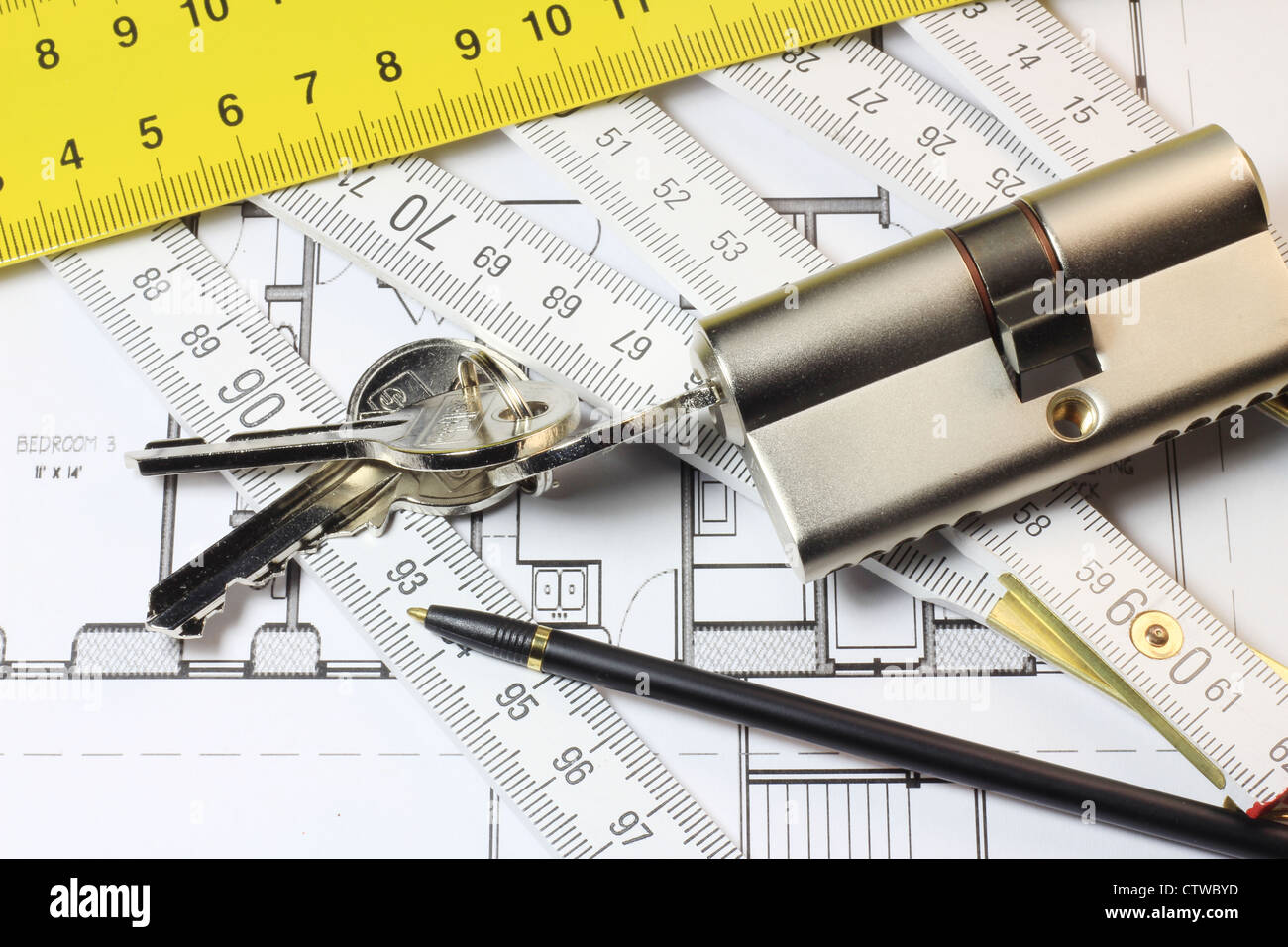 Keys keys security map hi-res stock photography and images - Alamy