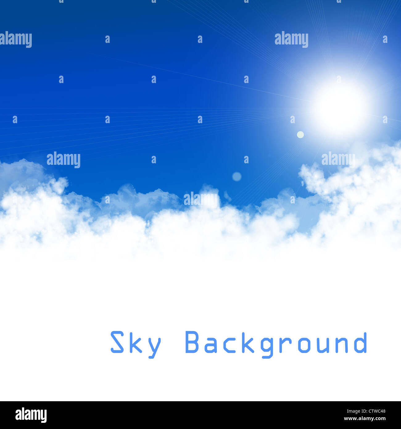 blue sky background Stock Photo - Alamy