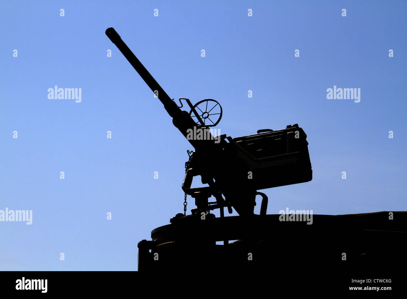 50 caliber machine gun hi-res stock photography and images - Alamy