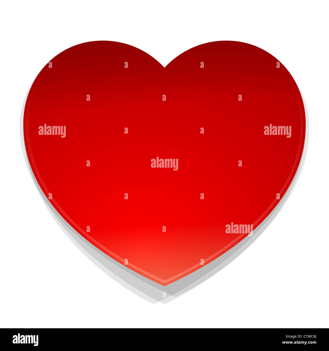 Illustration Heart Symbol Stock Photo - Alamy