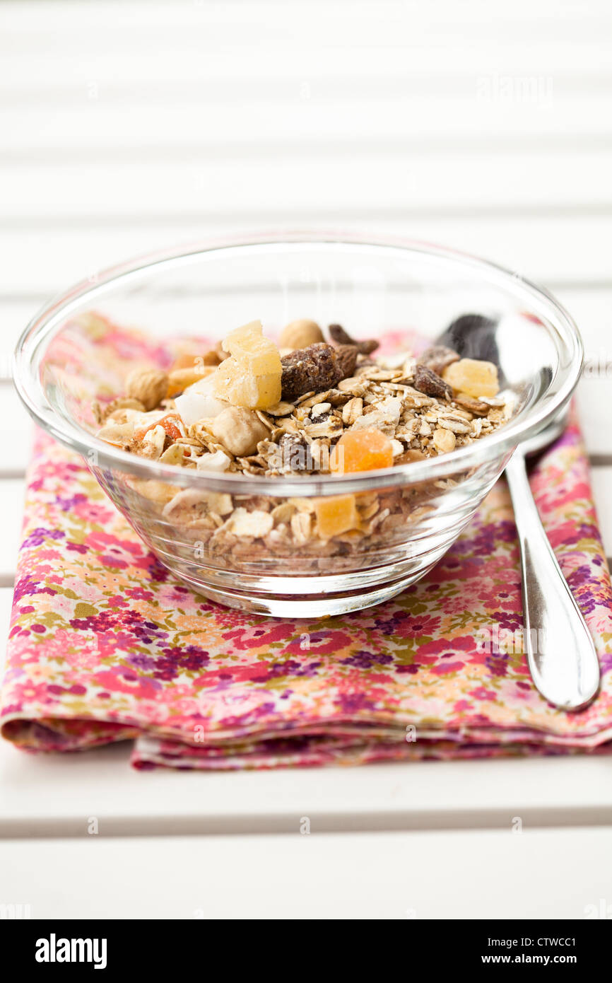 Muesli oats flakes fiber hi-res stock photography and images - Alamy