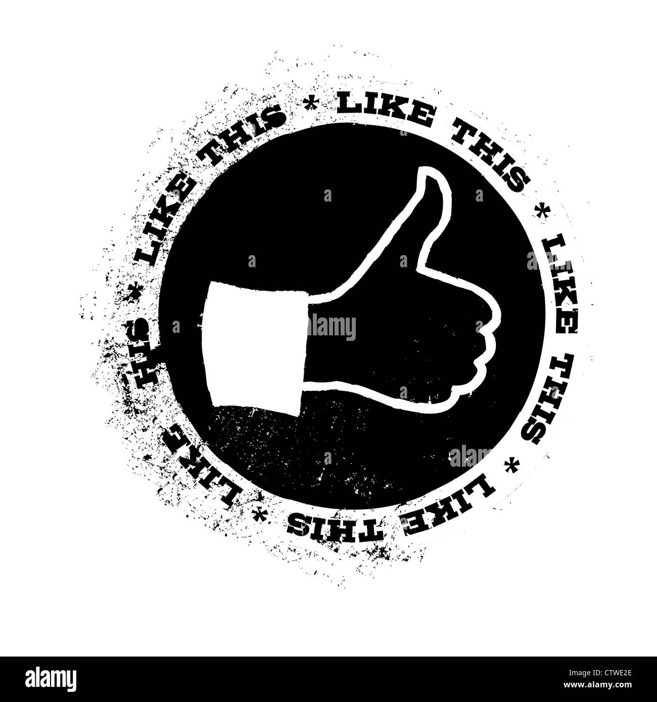 Grunge like stamp image Stock Photo - Alamy