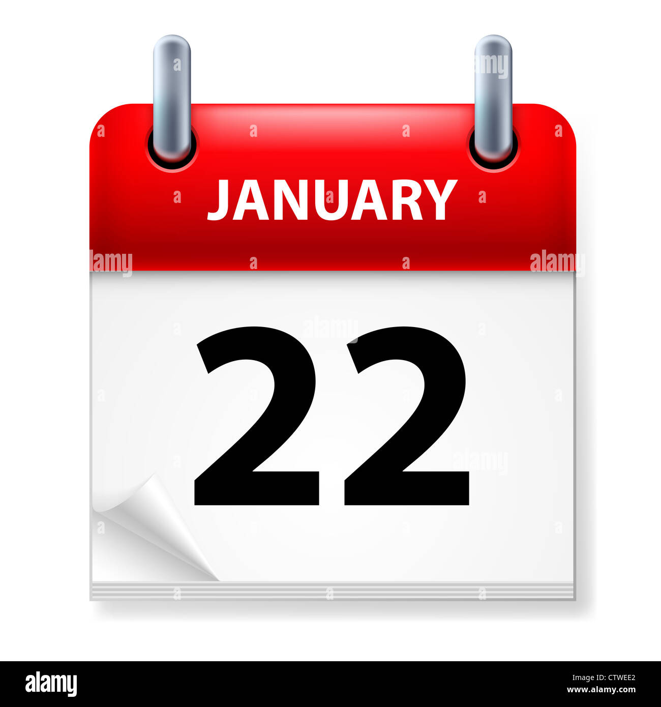 Second january Cut Out Stock Images & Pictures - Alamy