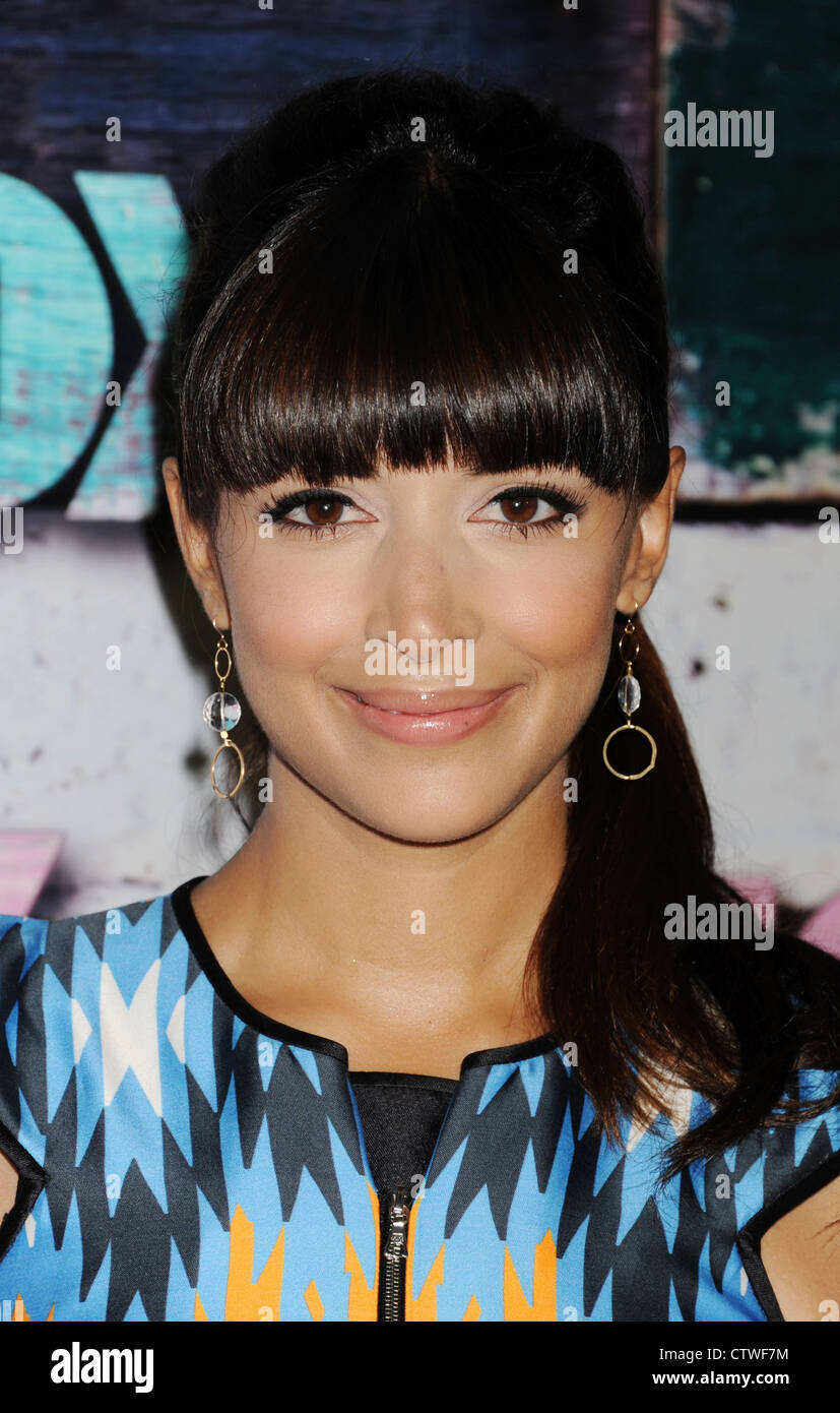 HANNAH SIMONE US film actress in July 2012. Photo Jeffrey Mayer Stock ...