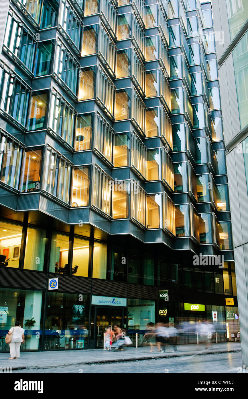 A view of More London Business Estate a Norman Foster and Partners ...