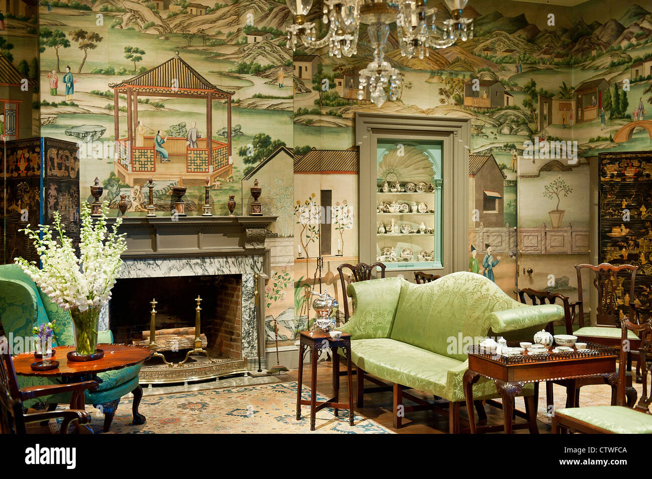 Winterthur decorative Arts Museum and Gardens, Delaware, USA Stock ...