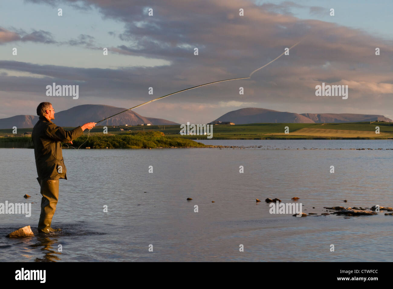 Scottish trout loch hi-res stock photography and images - Alamy