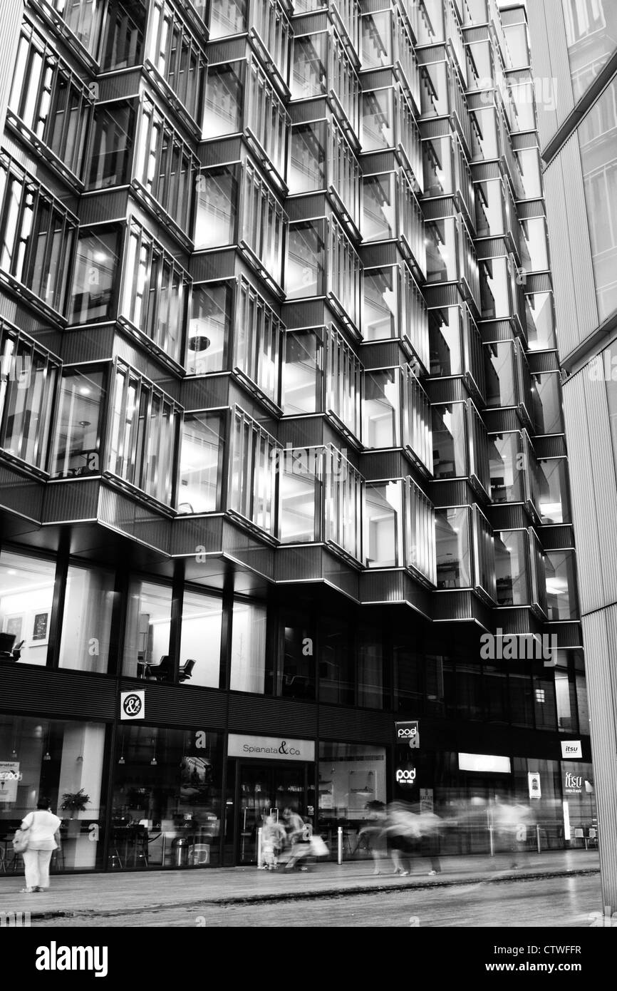 A view of More London Business Estate a Norman Foster and Partners ...