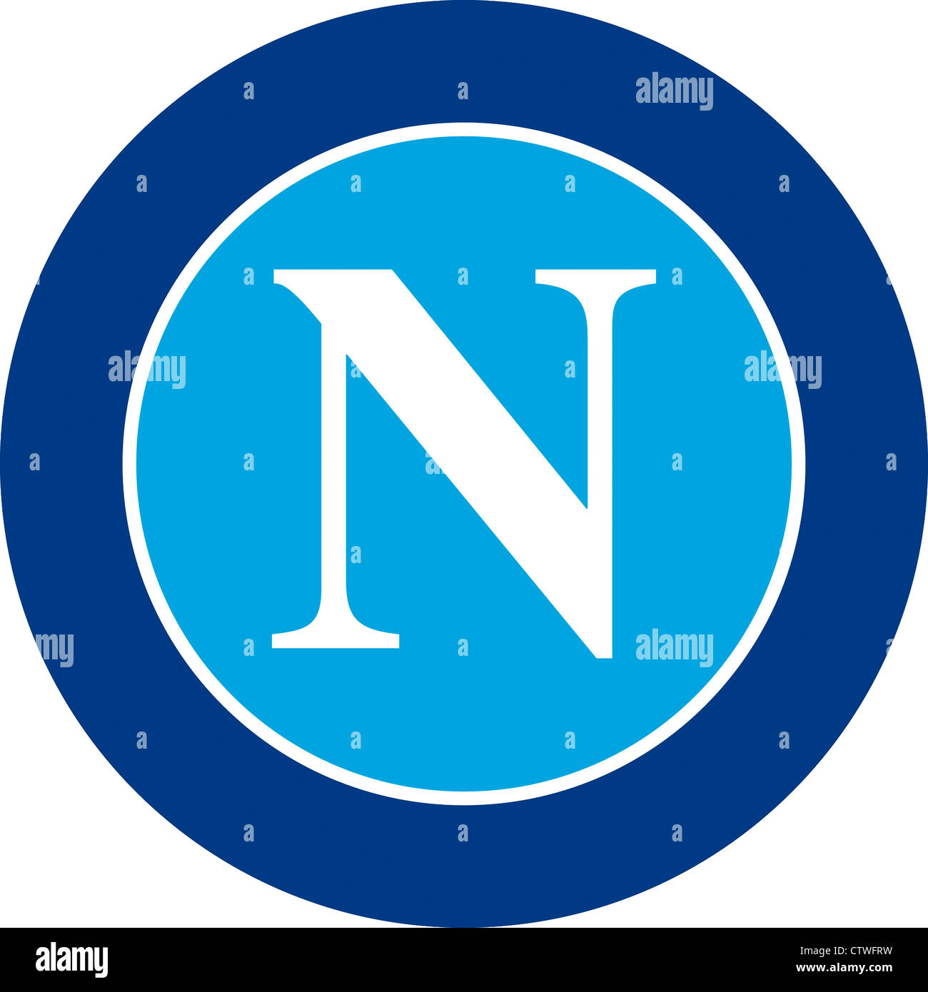 Logo of Italian football team SSC Naples Stock Photo - Alamy