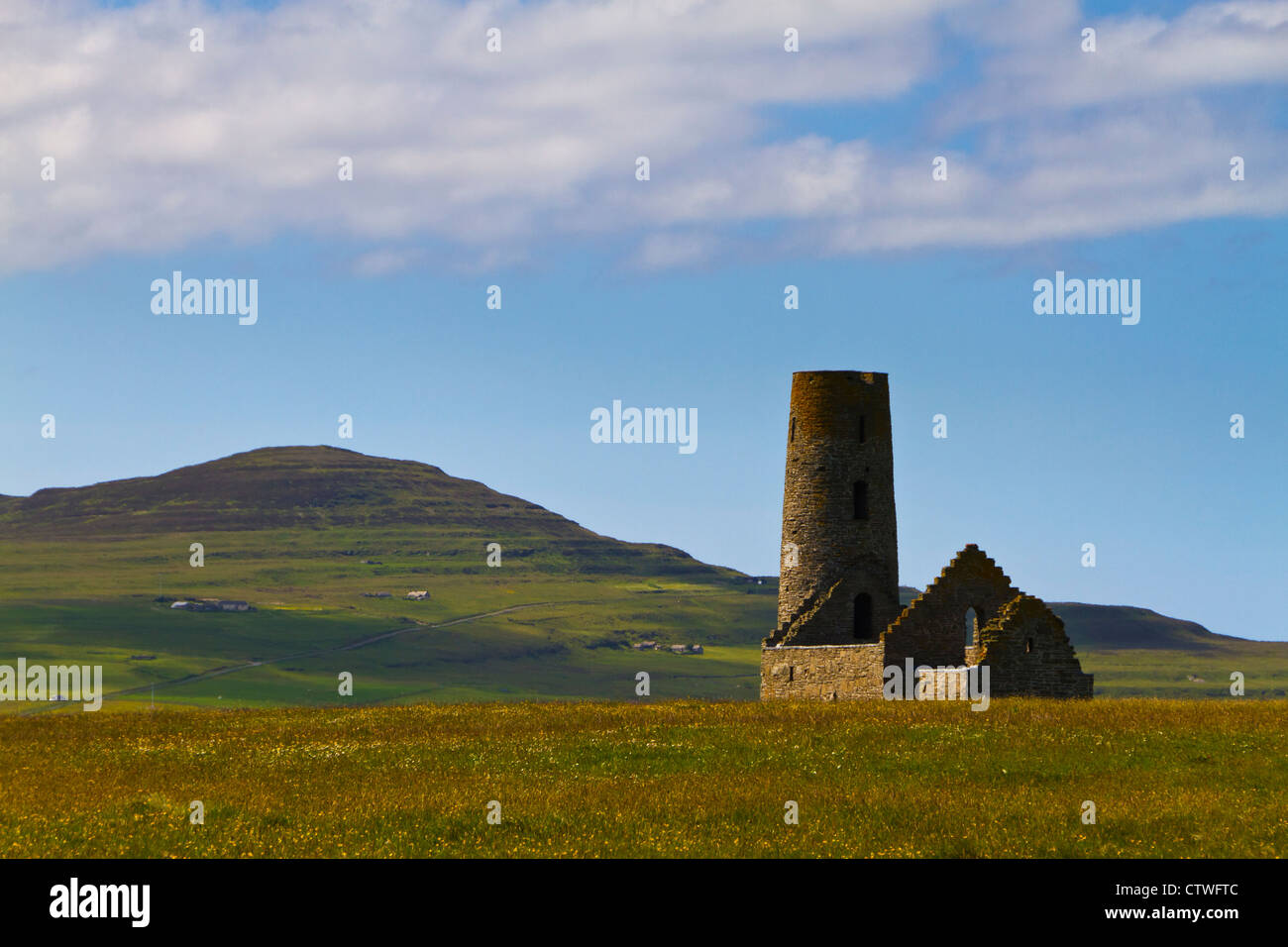 Orkney Islands, Egilsay, St Magnus kirk Stock Photo - Alamy