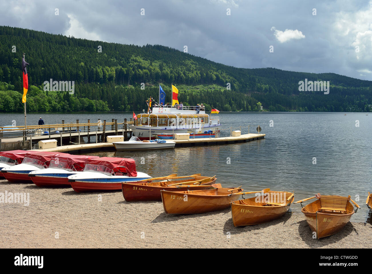 Titisee, Black Forest, Germany Stock Photo - Alamy