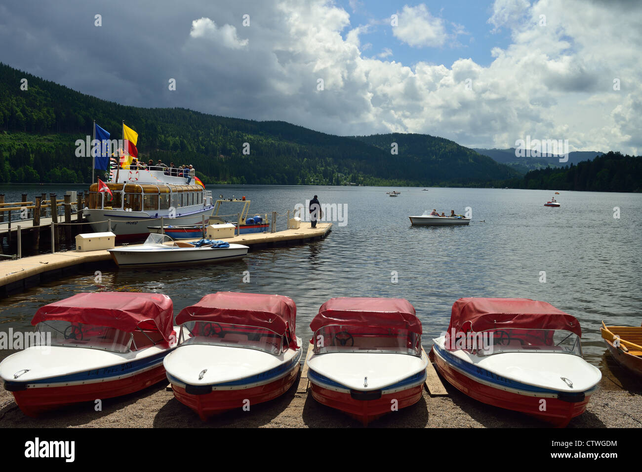 Titisee, Black Forest, Germany Stock Photo - Alamy