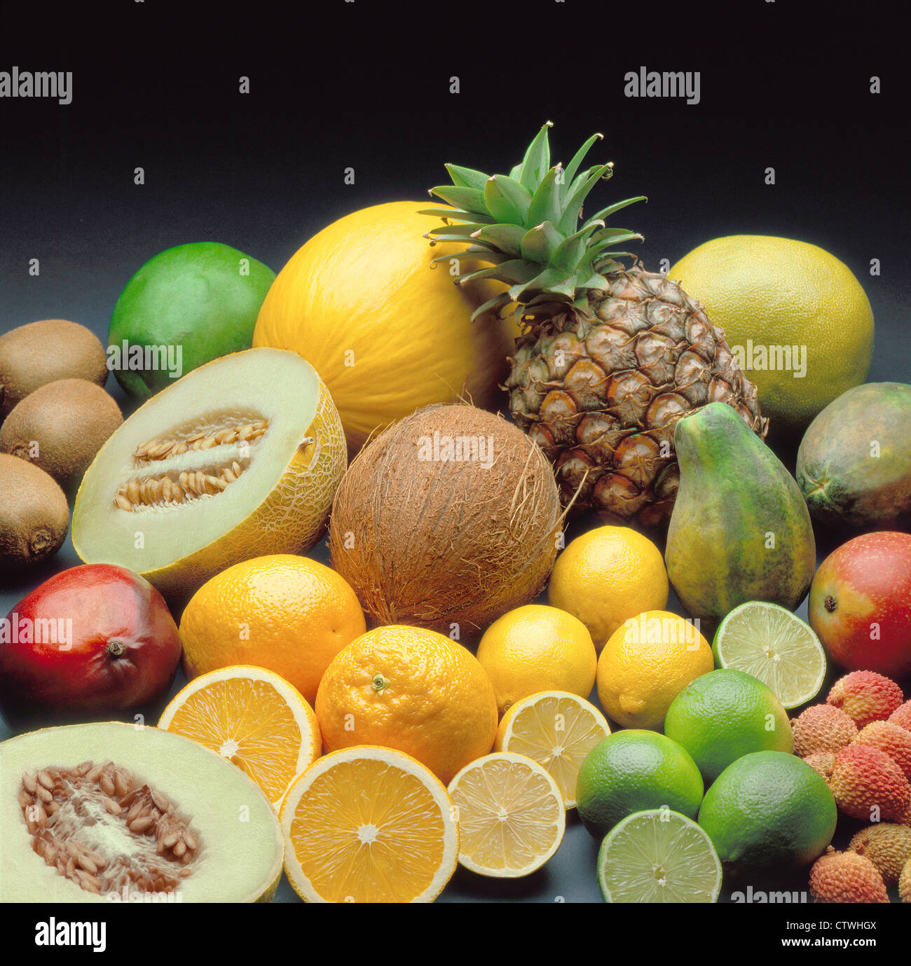 Group of Fruits Stock Photo - Alamy