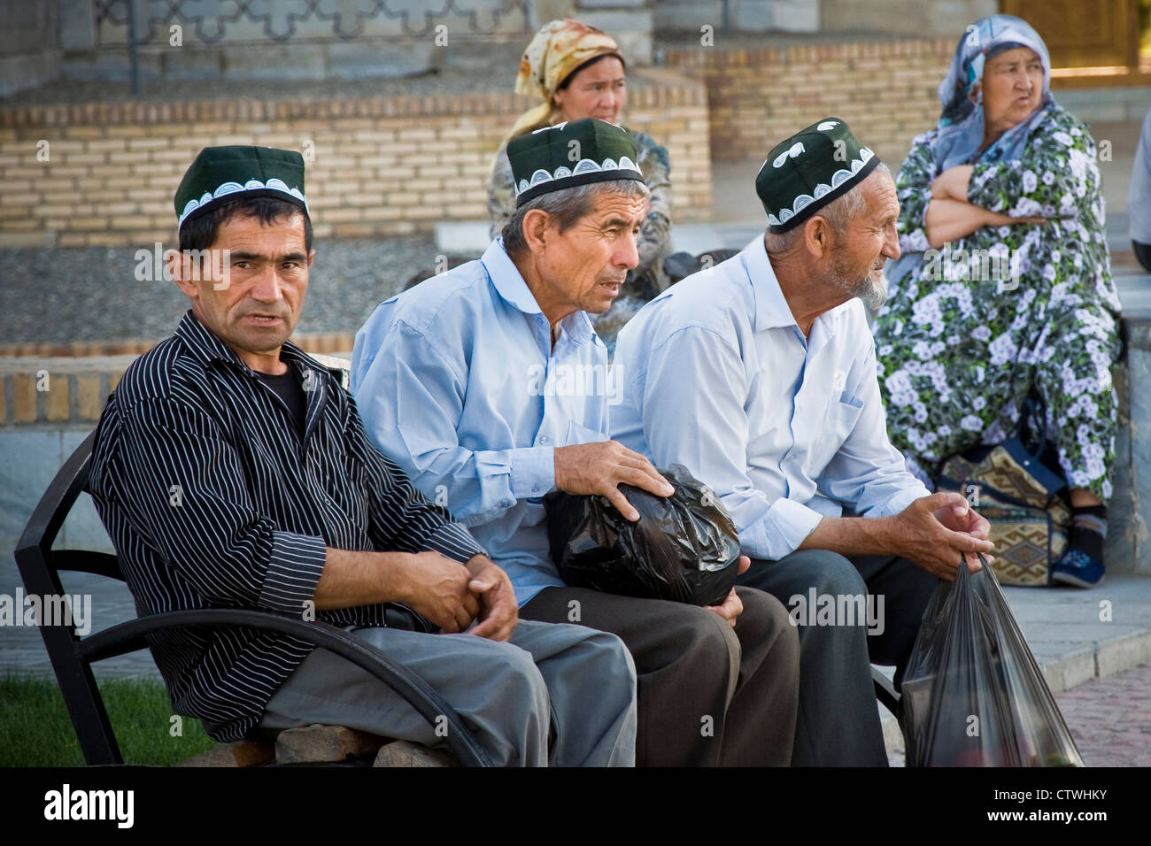 Uzbekistan, Samarkand, Daily life, people Stock Photo - Alamy